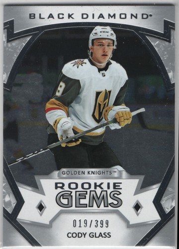 2019-20 Upper Deck Black Diamond - Rookie Gems Cody Glass #RG-CG /399 ...