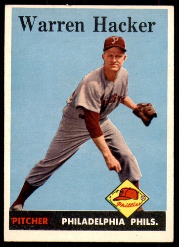1958 Topps #251 Warren Hacker Excellent+ Phillies ID:239166 | eBay