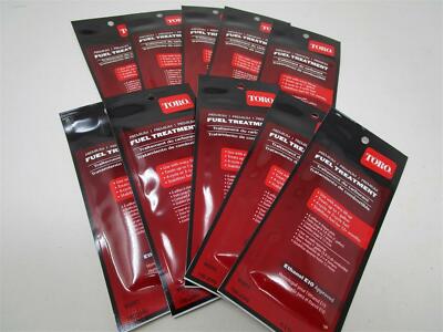 10 Genuine Toro 130-2393 Fuel Gas Treatment Premium .05oz Single Use ...