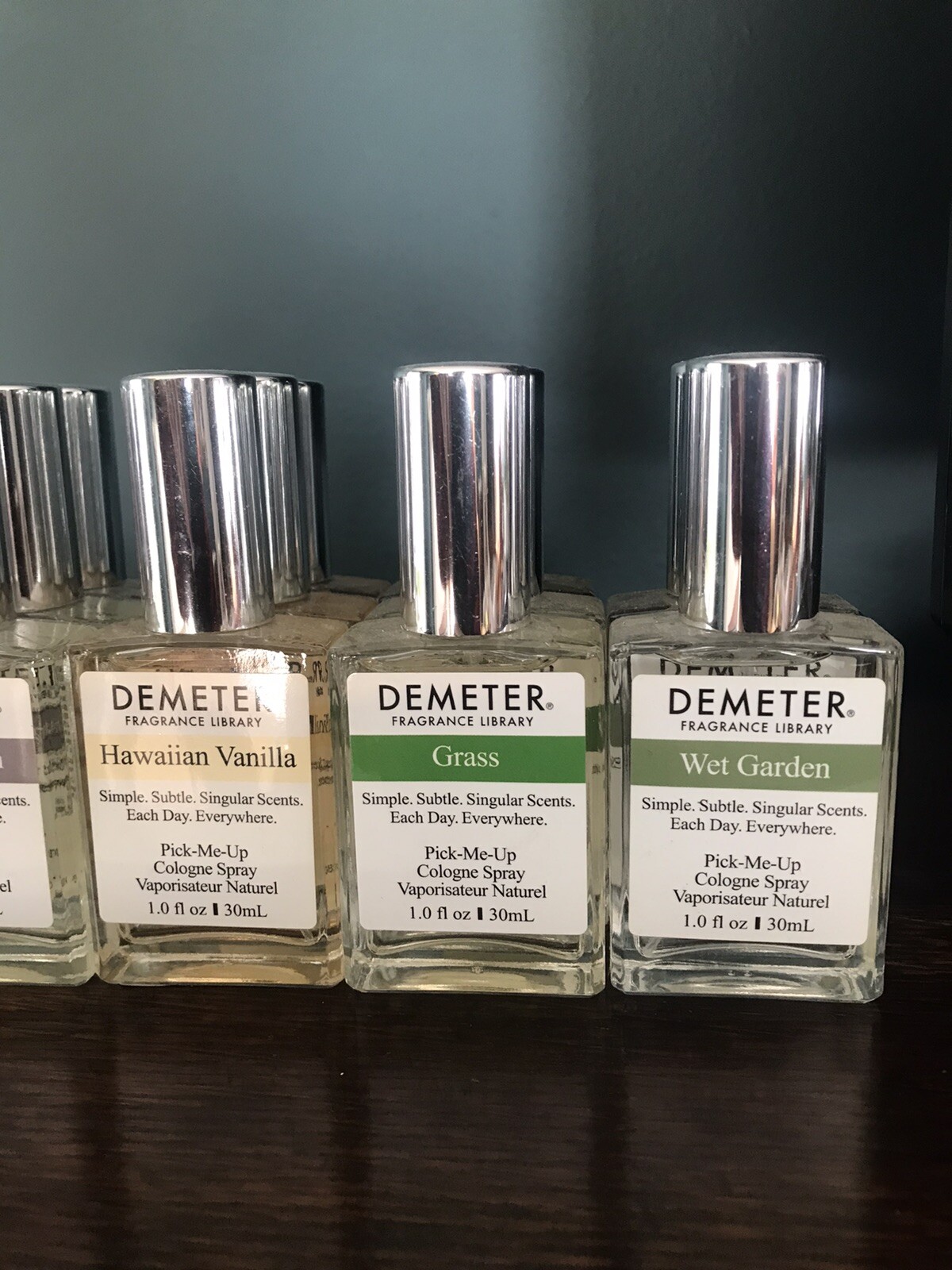 Demeter Fragrance Library Set Of 4 Choose Snow Grass Vanilla ...