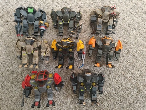 Halo Mega Bloks Heavy Assault, Flood, Jungle, Damage Control, Off World ...