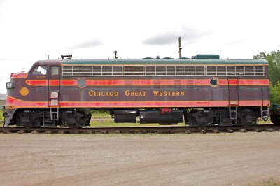 CGW 116-A at Oelwein in July of 2009 Alternate side view 5 x 7 Photo | eBay