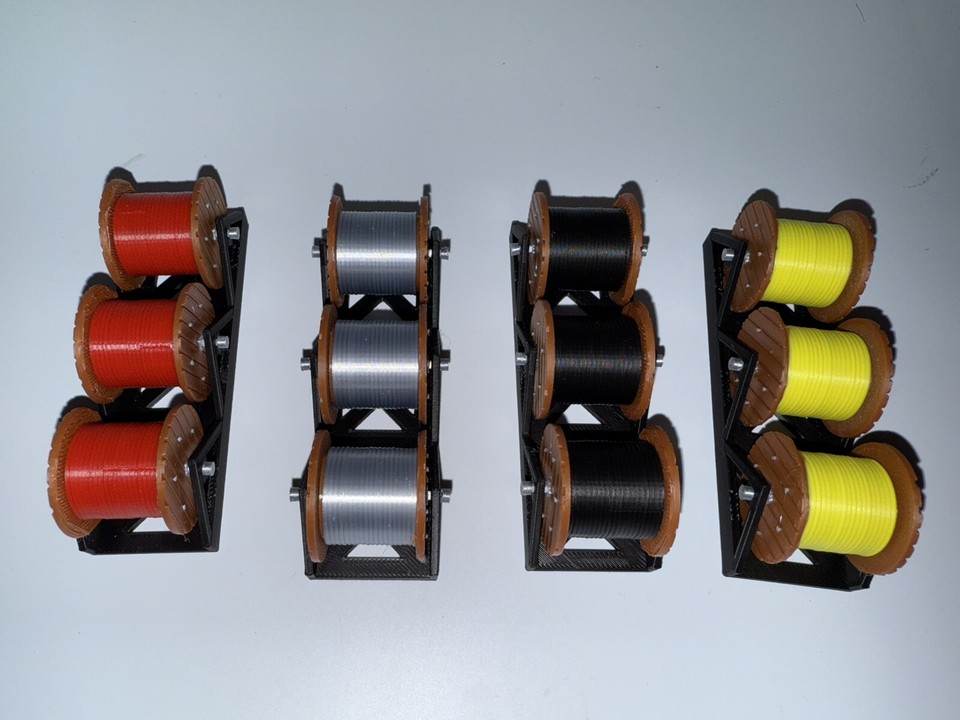 4pk- 1:87 HO Scale Multicolor Wire Spool Load/Decor | eBay