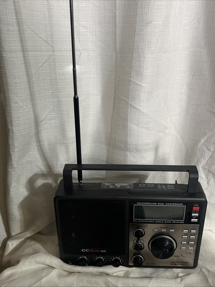 C Crane CC Radio SW AM/FM SW Portable Shortwave Radio Twin Coil Tested ...