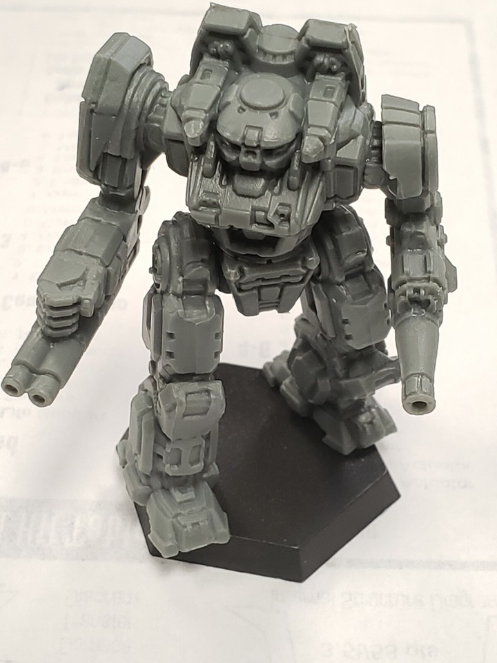 Battletech Plastic Mech from Kickstarter Catalyst + MERCENARIES ....you ...