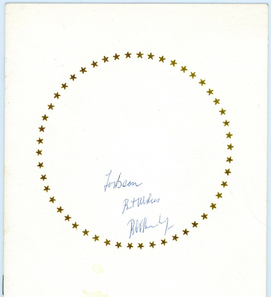 Robert F. Kennedy RFK Autograph Signed John F. Kennedy JFK Program JSA ...
