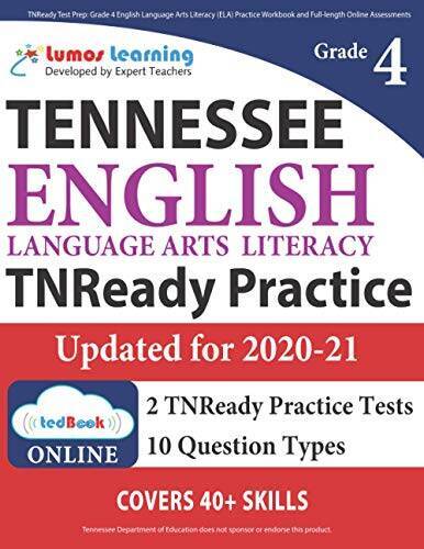 TNReady Test Prep: Grade 4 English Language Arts Literacy (ELA) Prac ...