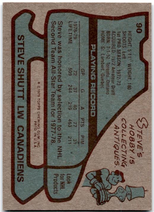 1979-80 Topps #90 Steve Shutt 650 | eBay