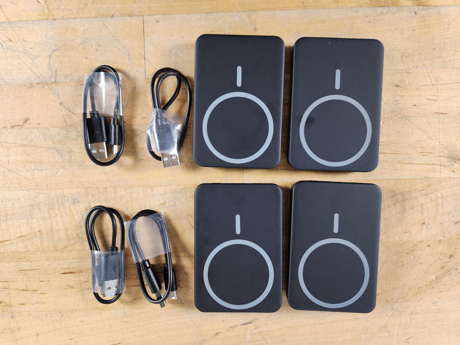 4 PACK - myCharge 5000mAh Magnetic Wireless PowerBank Battery Charger ...