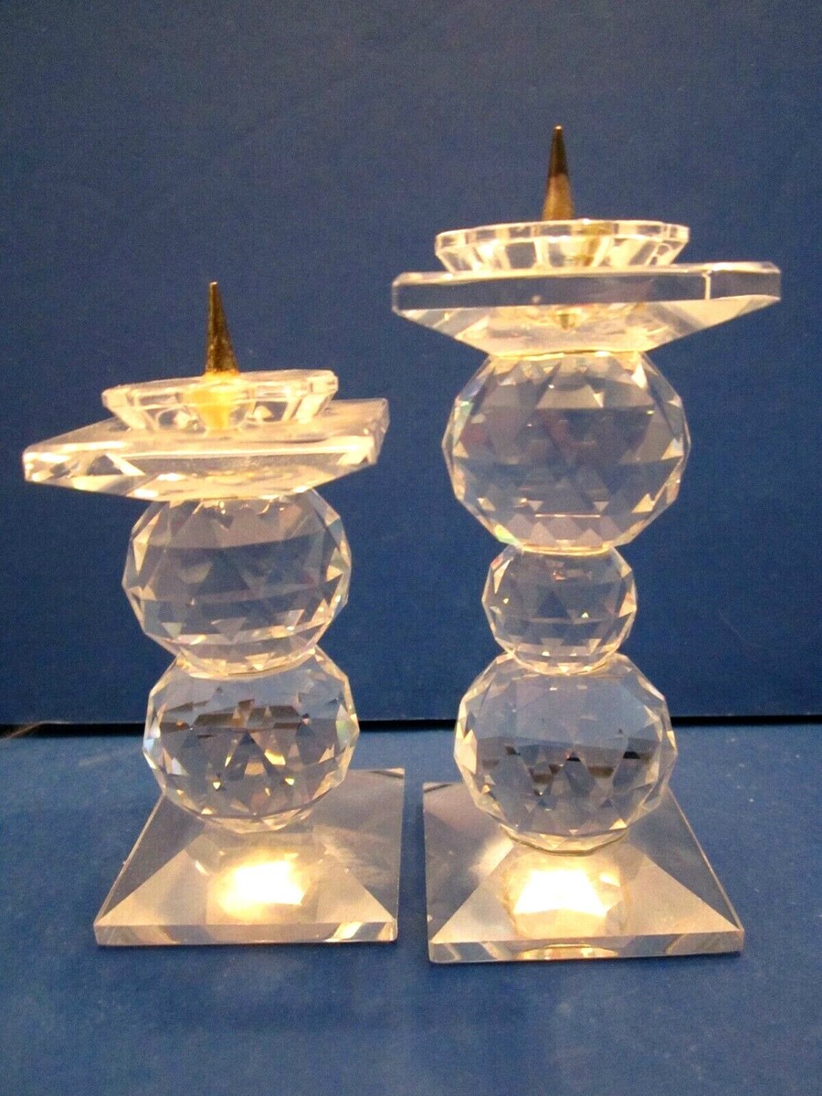 Swarovski Crystal Candle Holders
