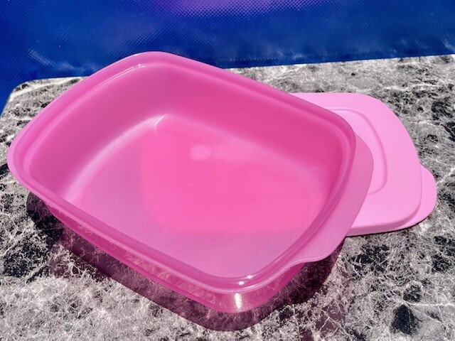 Tupperware Rectangular Microflash Container, 1L / 1Q Different Colors ...