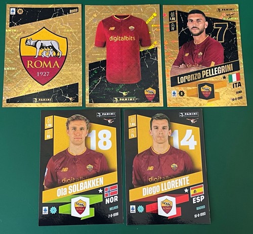 5 FIGURINE STICKERS CALCIATORI PANINI 2022-23 AGGIORNAMENTI UPGRADE ...