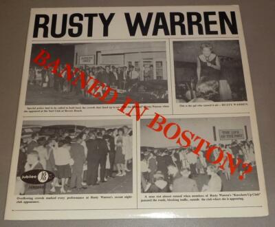 RUSTY WARREN LP - Banned in Boston? Jubilee JGM-2049 | eBay