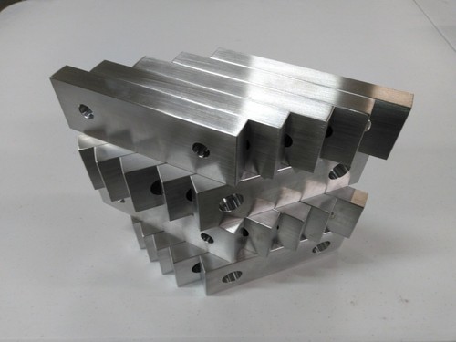 10 PACK 6 x 2 x .75" Alum Soft Jaws for 6" Kurt Vise 6 X 2 X 3/4 (20 ...