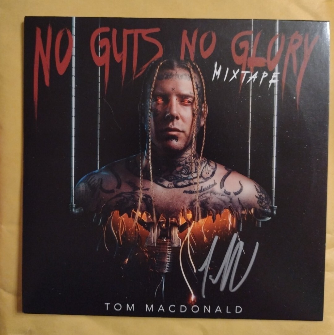 No Guts No Glory Tom Macdonald CD Autographed Signed HangOver Gang ...