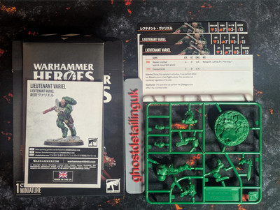 Warhammer 40k Space Marine Heroes - Kill Team Dark Angels - Lieutenant ...