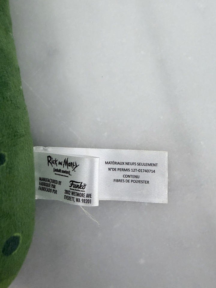 Funko Rick & Morty Pickle Rick Annoyed Plush 7" Figure | eBay