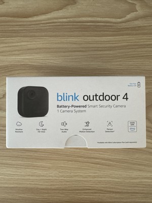 Blink Outdoor 4 1-Camera Wireless with sync module upc 840268928780 ...