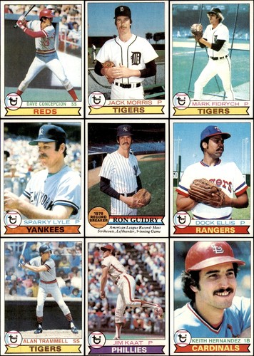 1979 Topps Baseball Partial Set (660) EX to NM-MT or better *GMCARDS ...
