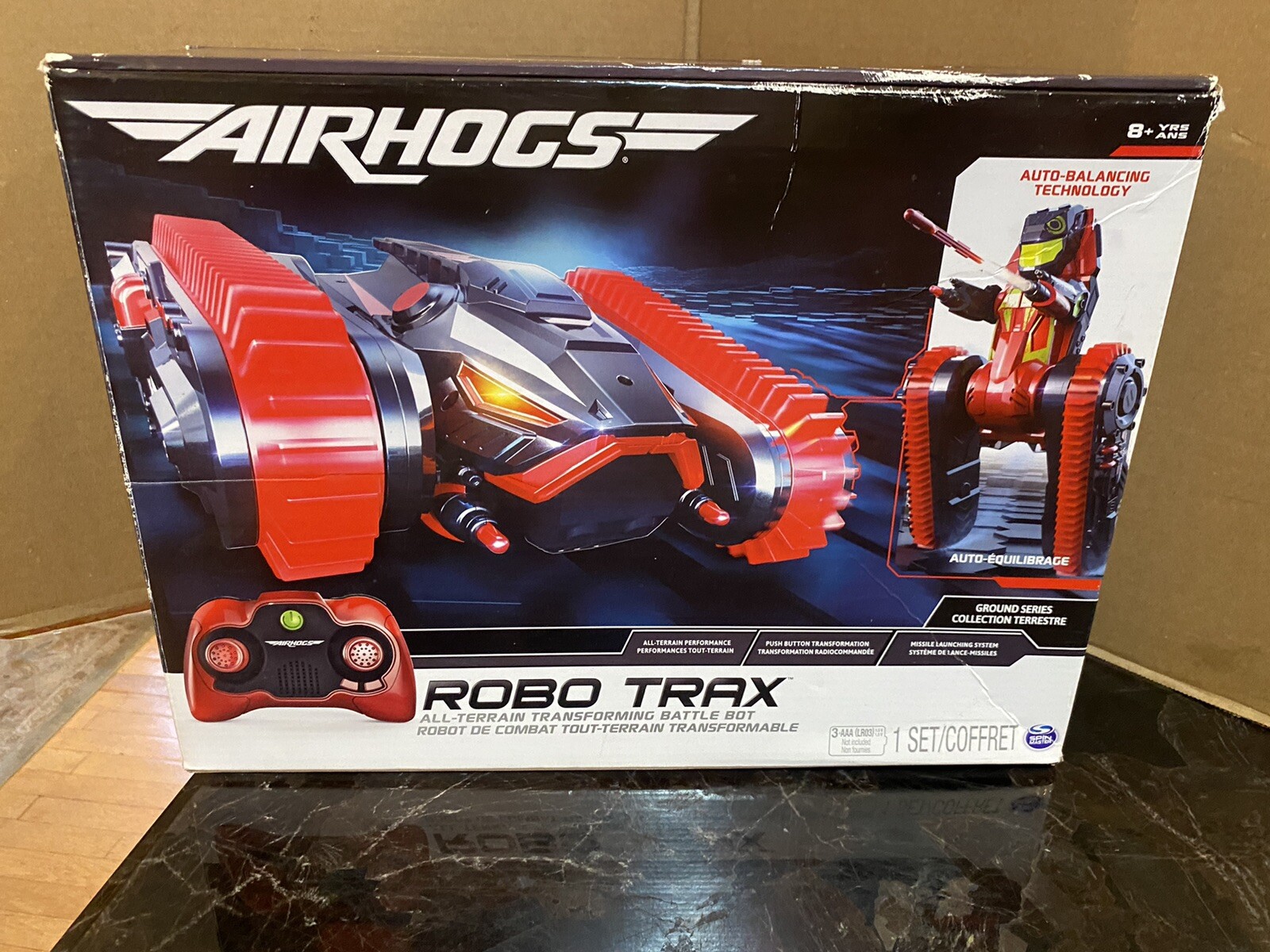 Air Hogs Robo Trax Tank with Robot Transformation for sale online | eBay