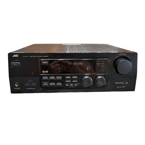JVC 5.1 Surround AM/FM Stereo Receiver with Dolby RX-774BK - Working ...