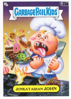 2021 GARBAGE PAIL KIDS GPK FOOD FIGHT BASE JUNKATARIAN JOHN 25a NM | eBay