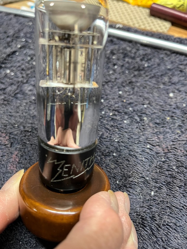 6T5 ZENITH ORIGINAL TUNING EYE TUBE VERY RARE | eBay