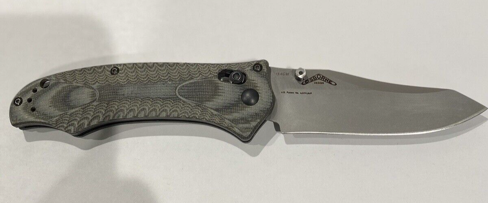 Benchmade 950 Rift Plain Edge (No Clip) | eBay