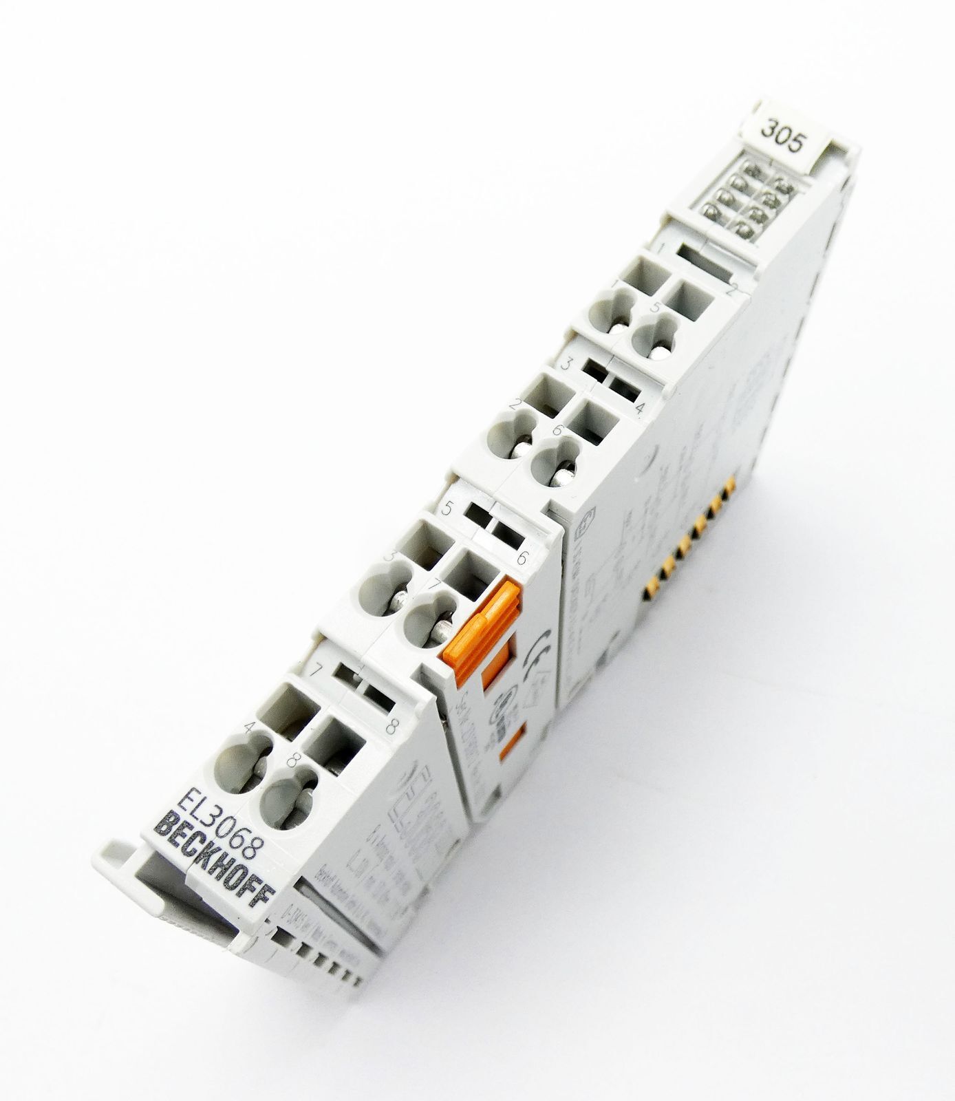 Beckhoff EL3068 EL 3068 0...10V 12Bit Single Ended 8-Channel Analog ...