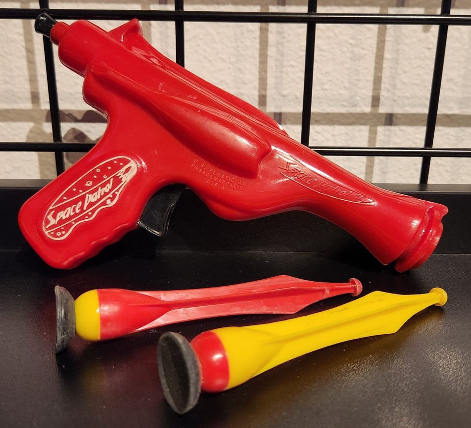 1951 Space Patrol Rocket Gun in Box Super Rare! Complete with Missiles ...