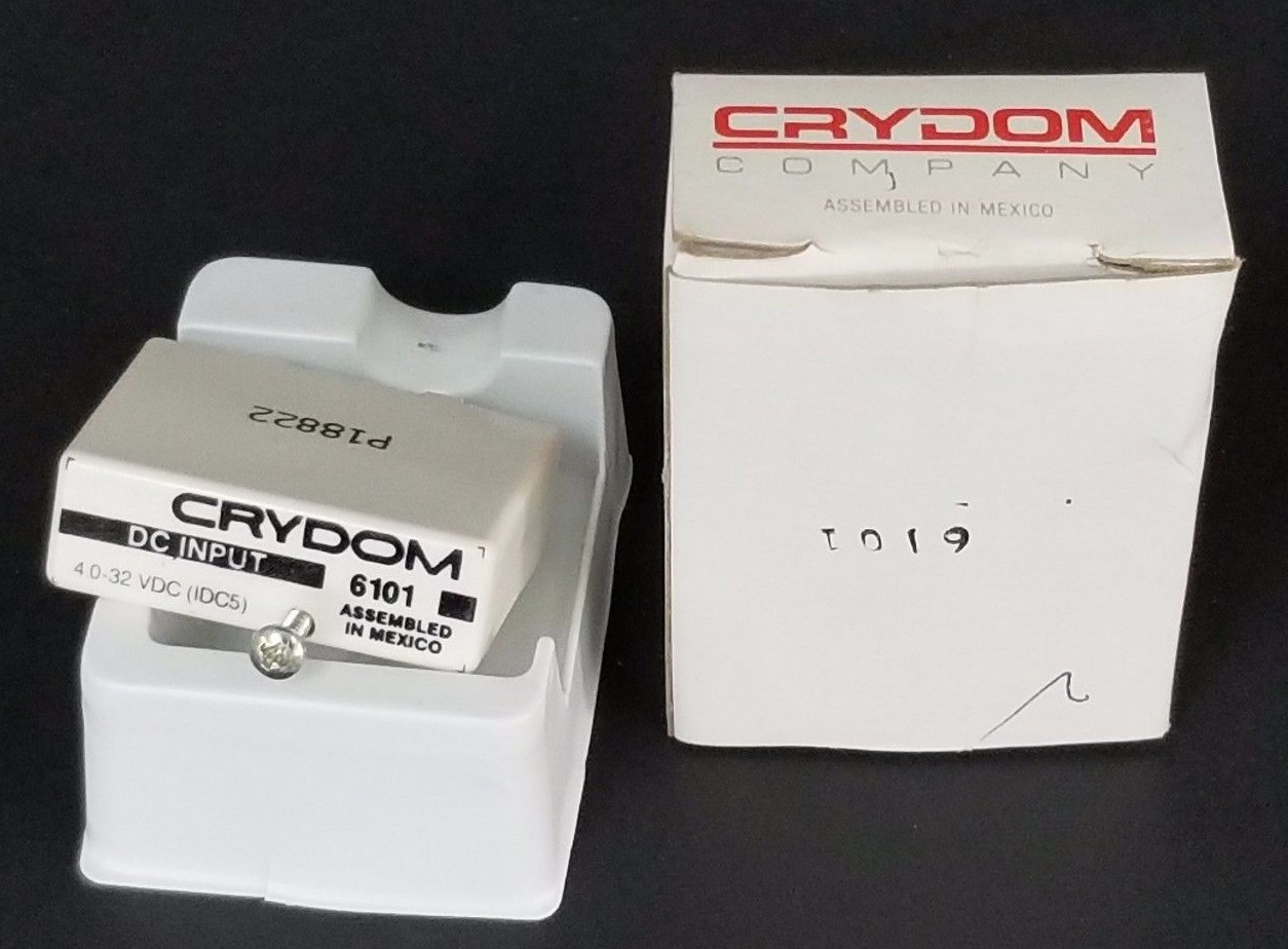 NIB CRYDOM 6101 INPUT MODULE 4.0-32VDC IDC5 | eBay