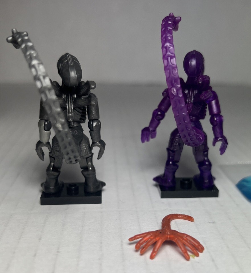 Mega Construx Alien Xenomorph Figures, Facehugger & Egg Lot *SHIPS NOW ...