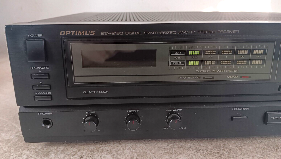 Optimus STA-2160 Digital Synthesizer AM/FM Stereo Receiver | eBay