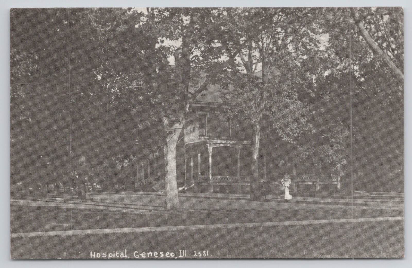 Postcard Hospital Genesco Illinois Historical Society | eBay
