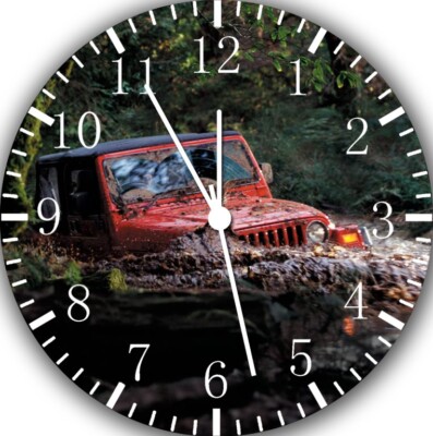 Jeep Wrangler Off Road Wall Clock E320 Personalized option with adding ...