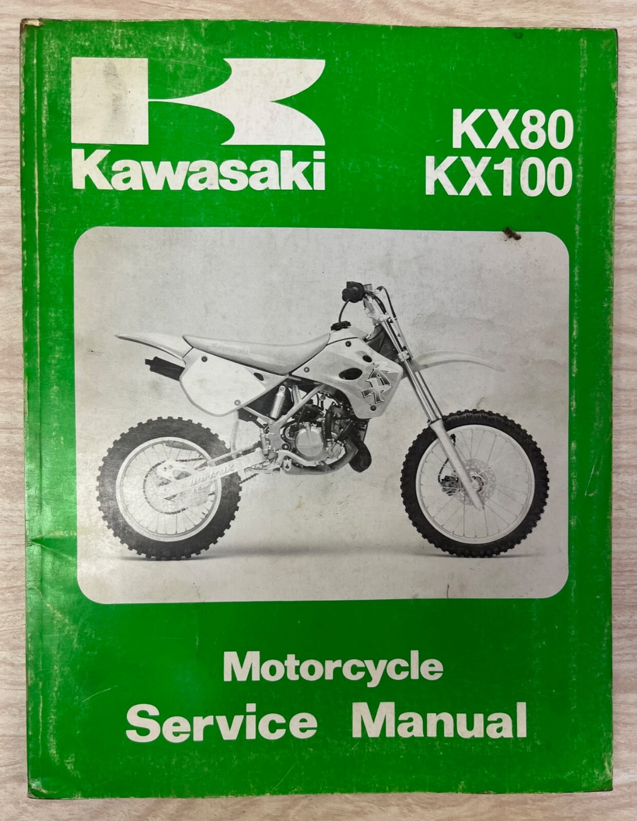 Kawasaki 99924-1144-01 1991 KX80 KX100 Service Manual | eBay
