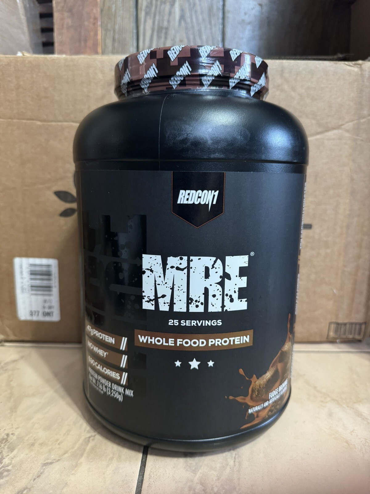 Redcon1 MRE Meal Replacement Protein Powder Real Whole Food 7LB - Fudge ...
