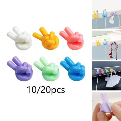 Cute Cable Holder Silicone Storage Cable Tidy Clips Cord Holder Cable ...