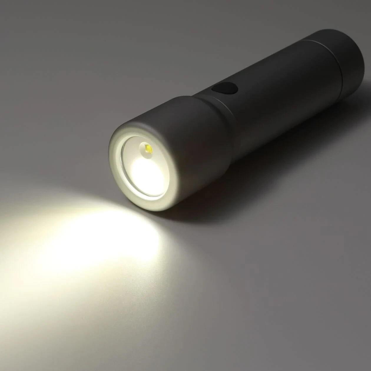 MUJI Splash Proof LED Aluminum Flashlight MJ-ATL71 Wide light/Spot ...