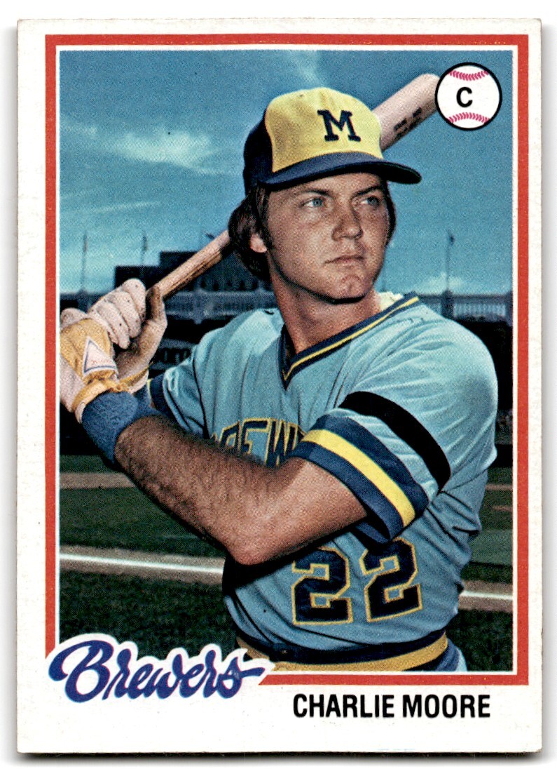 1978 Topps Charlie Moore Milwaukee Brewers #51 | eBay