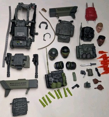 GI Joe Classified Loose Accessory Lot Custom Fodder Hands Weapons ...