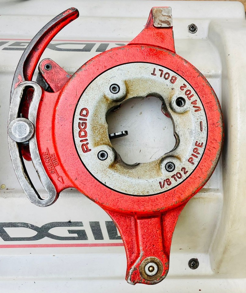 Ridgid 1224 Pipe Threader/Threading Machine ½" to 4" 220/240V BSPT Die ...