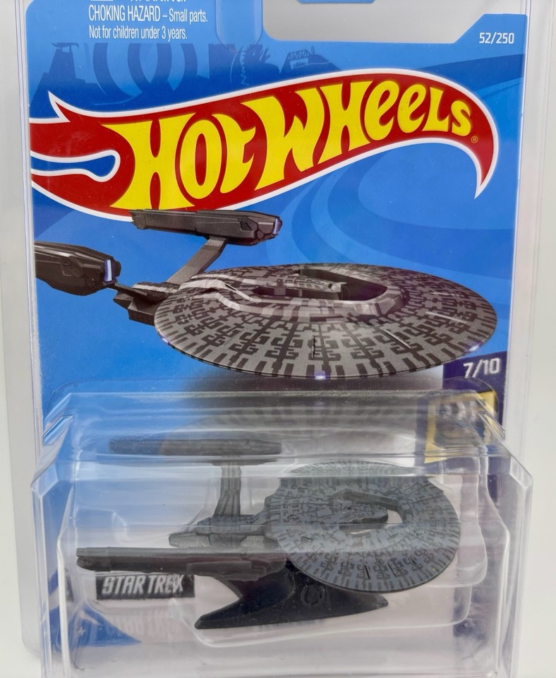 Hot Wheels ~ Star Trek U.S.S. Vengeance ~ Grey w/Protector case | eBay