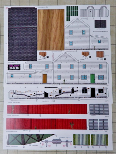 Alien Dungeon All Quiet on the Martian Front FARMHOUSE SET | eBay