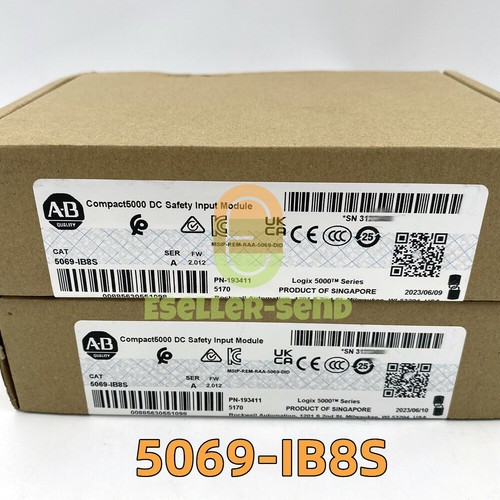 Allen-Bradley 5069-IB8S SERA Compact I/O 8-Ch DC Safety Input New ...