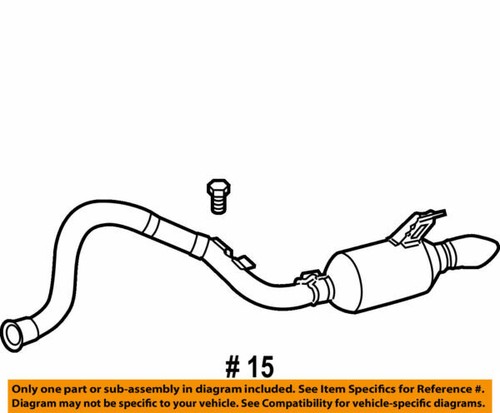 17430-38551 Toyota Pipe assy, exhaust, tail 1743038551, New Genuine OEM ...
