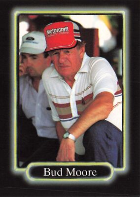 Bud Moore #130 1990 Maxx Bud Moore Engineering | eBay