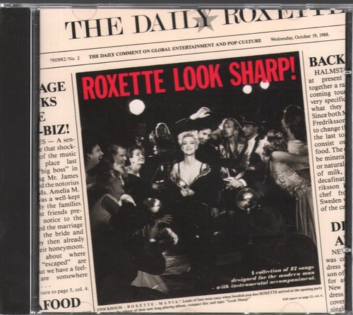 Roxette Look Sharp! CD Europe Parlophone 1988 7910982 | eBay