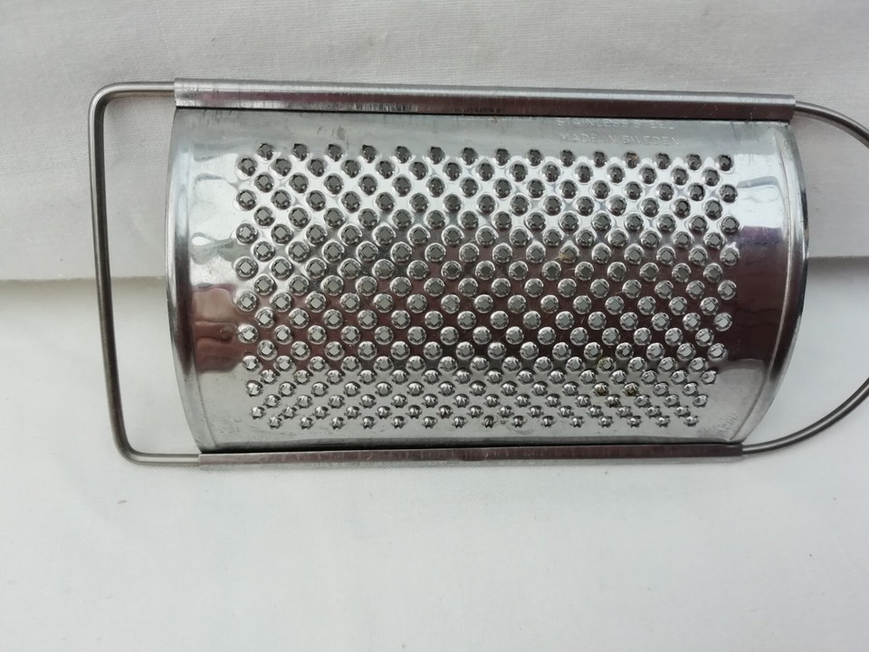 Vintage Nutmeg Grater Orange Lemon Zester Made In Sweden | eBay UK