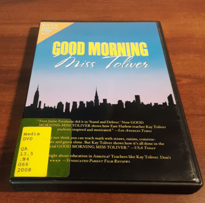 Good Morning Miss Toliver DVD (Used With Stickers) 2008 PBS | eBay